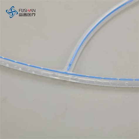 Fushan Disposable Silicone T Shaped Perforated Drain Tube For