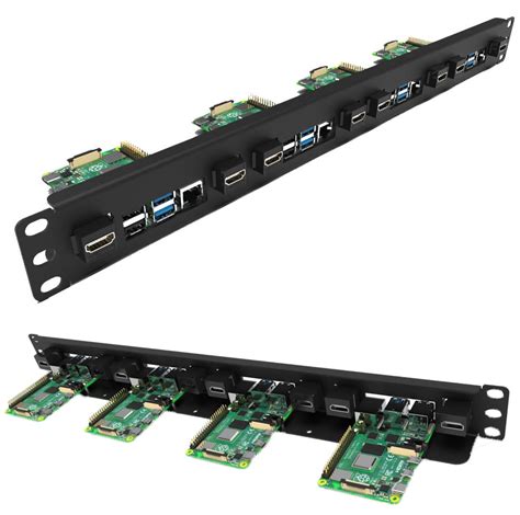 19 rackmounts support up to 12 raspberry pi sbcs cnx software