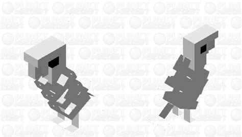 Parrot Skeleton Minecraft Mob Skin