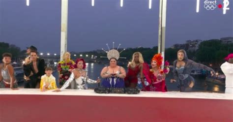 예수 제자 자리에 드래그퀸 성경 모독…ioc 논란의 개막식 영상 삭제