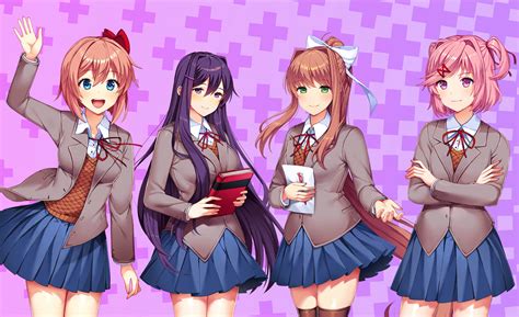 Doki Doki Literature Club Plus Adds Hd Art To The Tot