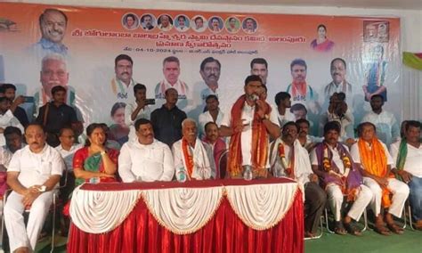 Dr Sa Sampath Kumar Promises Recognition For Congress Workers At