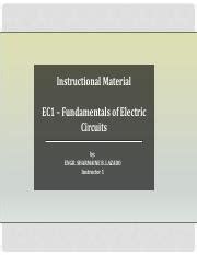Introduction To AC Response In Electrical Circuits RL RC And Course Hero