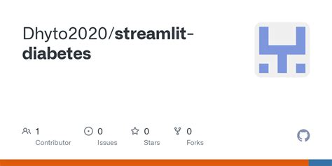 Github Dhyto Streamlit Diabetes