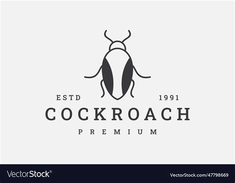 Cockroach Royalty Free Vector Image Vectorstock