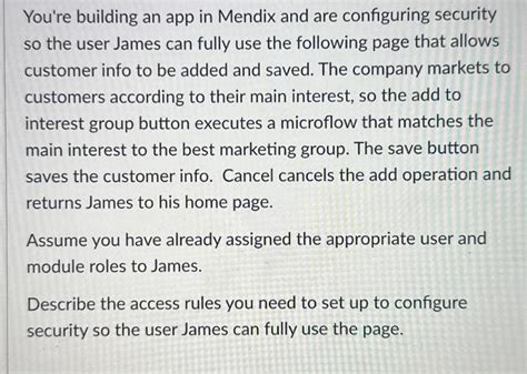 solved you re building an app in mendix and are configuring