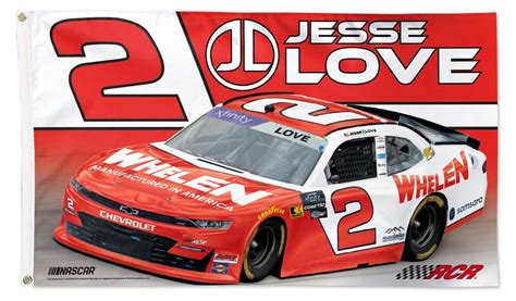 Jesse Love Flag 3x5 Nascar 2025