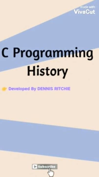 C Programming Introduction History Basic C Language Basic C