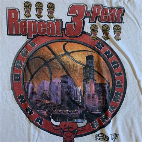 Chicago Bulls NBA Finals Championship Depop