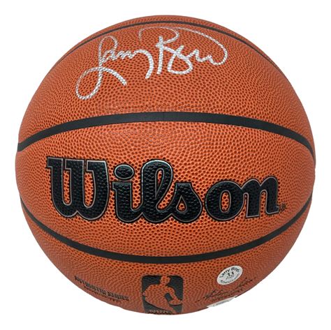 Larry Bird Signed Nba Basketball Jsa And Bird Pristine Auction