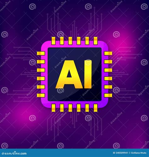 Artificial Intelligence Ai Microchip Electronic Brain Technology Concept Machine Learning