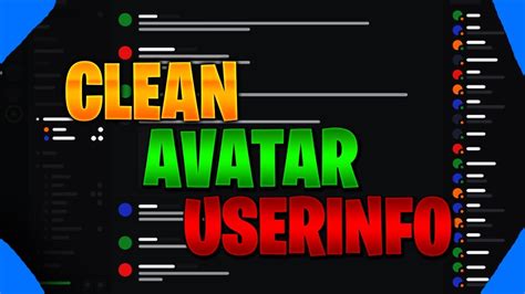 como hacer comandos de avatar clear y userinfo discord js youtube