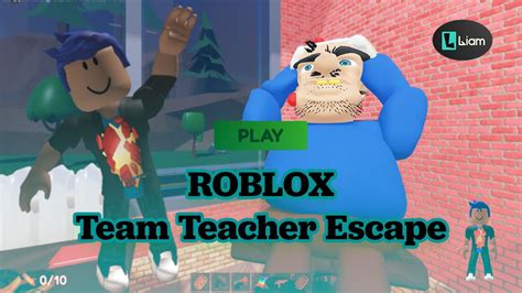 Roblox Team Teacher Escape Teamwork Obby Youtube