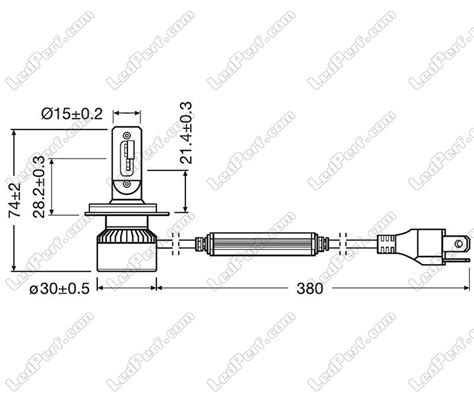 Kit De 2 Lámparas H4 De Led Osram Ledriving® Xtr 6000k 64193dwxtr