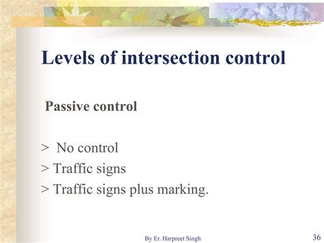 intersection designs ppt ppt