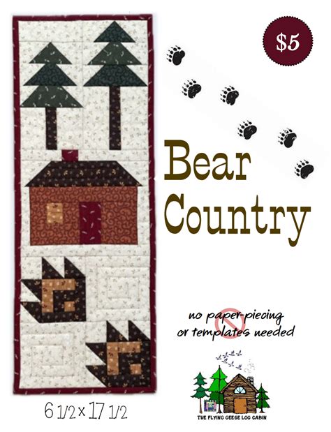Bear Country Pattern