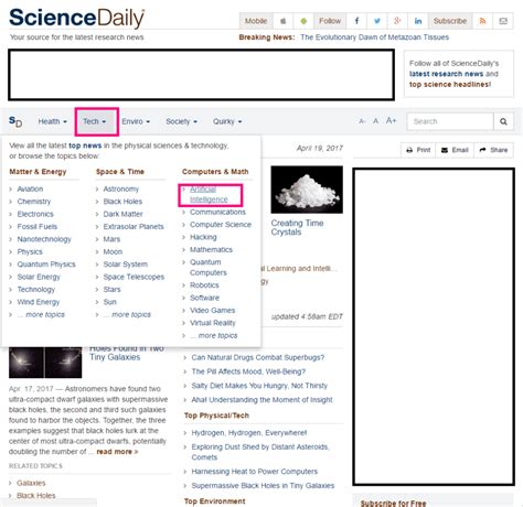 How To Use Data Sources Science Daily Sapio Research