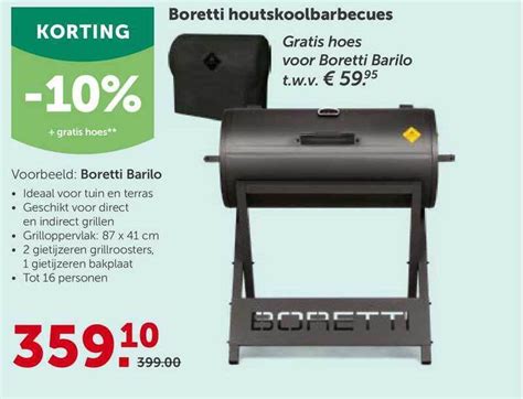 Boretti Houtskoolbarbecues Aanbieding Bij Aveve