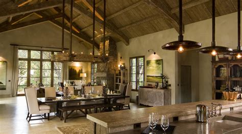 French Provincial Kitchen In Barn Style House Trends