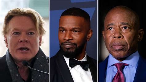 Axl Rose Jamie Foxx Eric Adams Accused Of Sex Crimes Israel Hamas