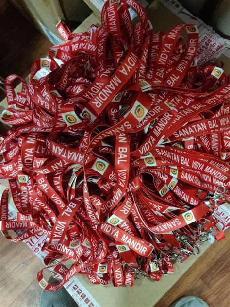 Printed Multicolor Lanyard At Rs 12 Piece In Ghazipur ID 2853289782962