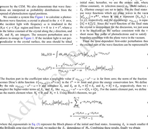 Propagation Of A Photoelectron Wave Function Emitted From A Crystal