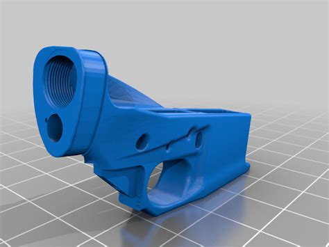 free 3d file ar lower keychain hoffman tact 🗝️・3d print model to