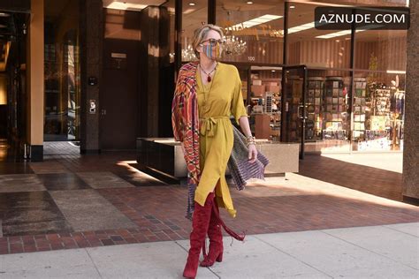 Sharon Stone Exiting A Spa In Beverly Hills Aznude