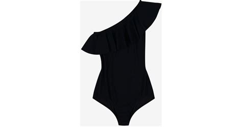 Isabel Marant Sicilya One Piece Swimsuit In Black Lyst