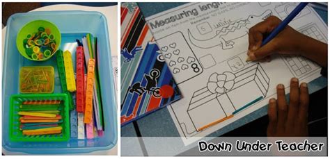 Down Under Teacher Non Standard Measurement Freebies