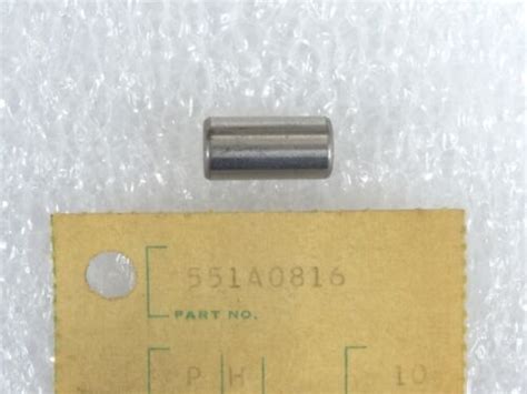 Kawasaki NOS NEW 551A0816 Dowel Pin 8x16 W1 W2 A1 A7 C2 F3 F4 F6 F7 G3