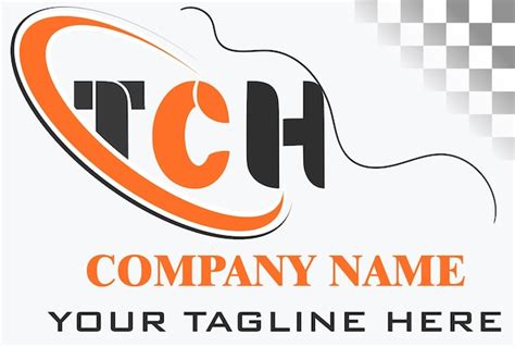 Premium Vector Tch Letter Logo Design