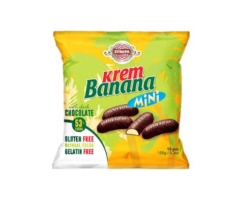 Мини Крем банана 150 g | Evropa