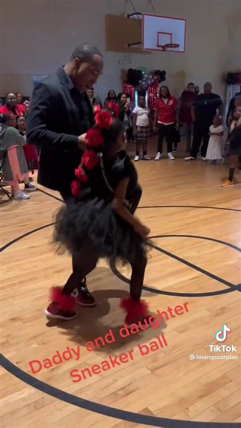 Daddy Daughter Dancing At The Daddy Daughter Sneaker Ball In West
