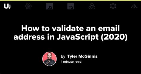 how to validate an email address in javascript javascript