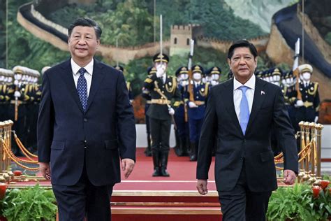 Philippine President Offers A Deal To China Stop Sea Aggression And I