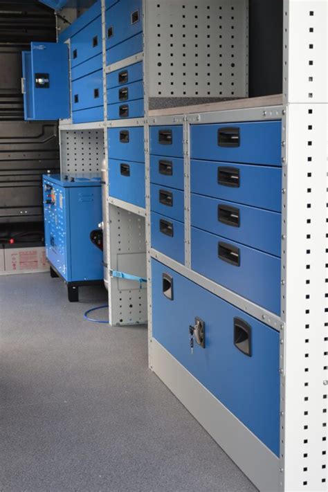 MAN Racking System For Mechanic Van Racking Solutions