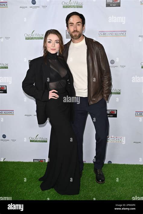 Los Angeles Usa 09th Mar 2023 Sarah Bolger And Justin Benson At The