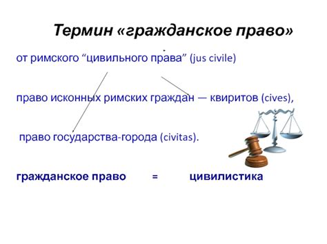 Основы гражданского права
