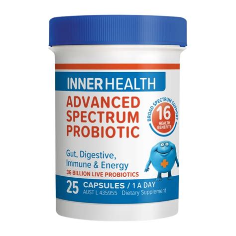 Advanced Spectrum Probiotic 25 Capsules Wholelife