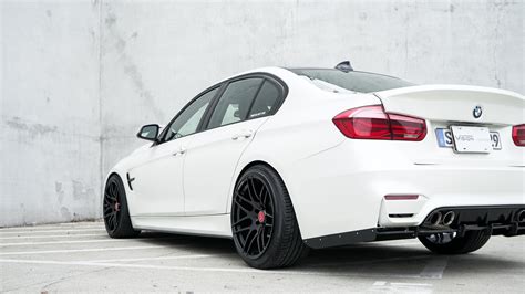 BMW 3 series F30 White Vision Forged VF006 | Wheel Front
