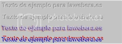 Sombras En El Texto La Propiedad Text Shadow De CSS3 Ejemplos CSS