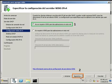 Configuración Dns Dhcp Ftp Iis Snmp