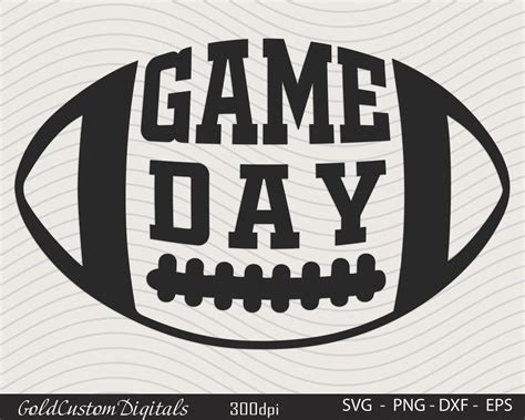 Game Day Svg Football Game Day Svg Game Day Football Svg Football
