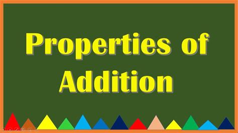 Properties Of Addition Explained