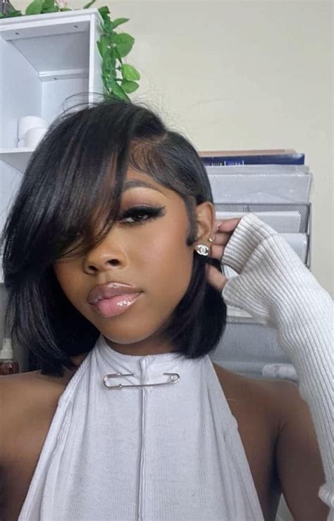 Pin By Amayne Sanchez On Hair Natural Hair Bob Natural Hair Bob Cut Short Hair Black