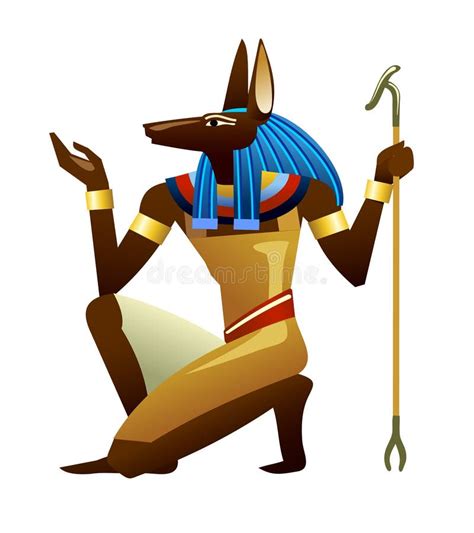 Anubis Stock Illustration Illustration Of Anubis Egypt 32978154