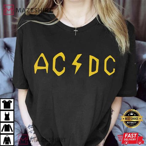 Acdc Beavis And Butthead Costume Halloween Rock N Roll T Shirt