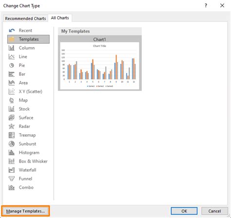 Excel 2007 Chart Templates