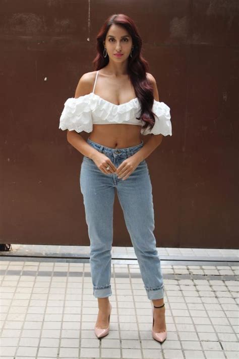 Nora Fatehi Swears By The White Crop Top And Blue Jeans Combination 7 Times She Pulled Off With